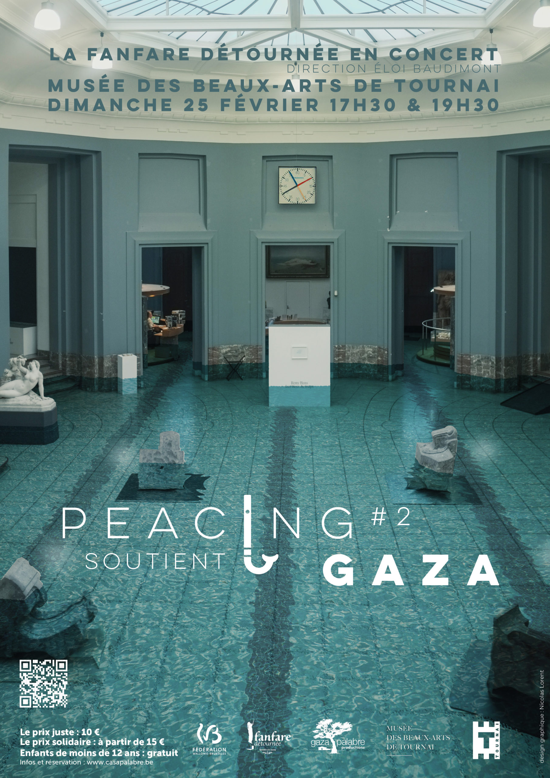 Le site officiel d'Eloi Baudimont | Peacing #2 soutient Gaza au Musée ...
